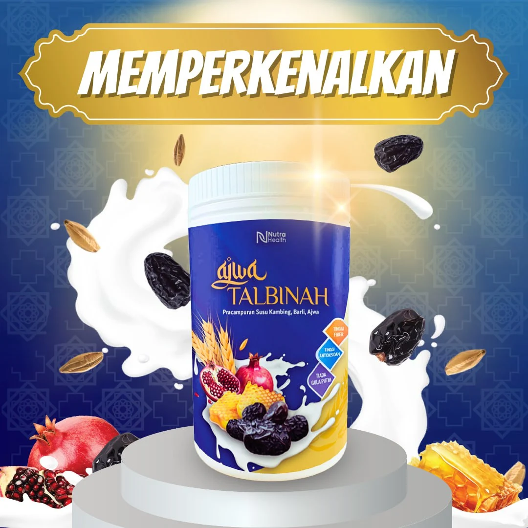 Talbinah Ajwa – Telan yang baik insyaallah sihat