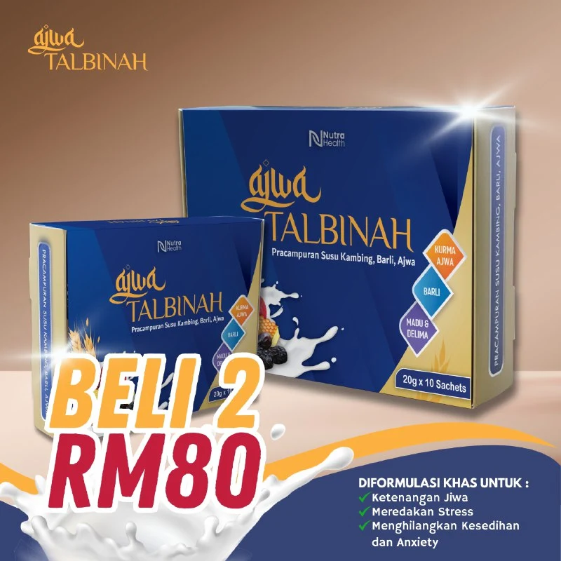 Talbinah Ajwa – Telan yang baik insyaallah sihat