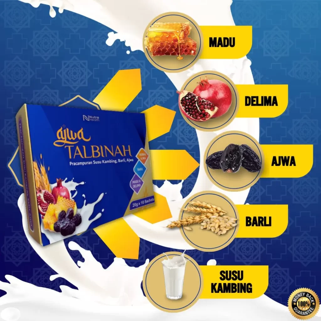 Talbinah Ajwa – Telan yang baik insyaallah sihat