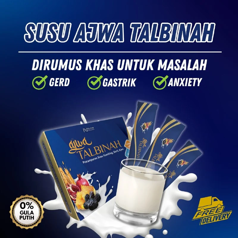 Talbinah Ajwa – Telan yang baik insyaallah sihat